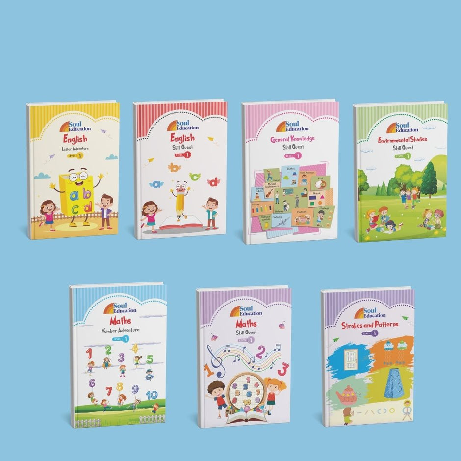 Level 1 Activity Books – Learn With Soul